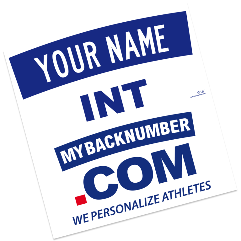 IJF Backpatch - mybacknumber.com - we personalize athletes